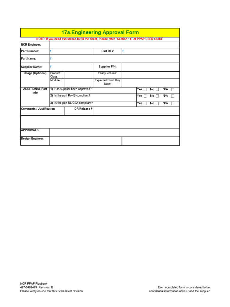 Rajkumari Engg Approval Form | PDF