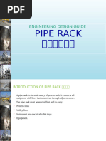 Design Practice For Piping Arangement (Pipe Rack) | PDF | Chemical ...
