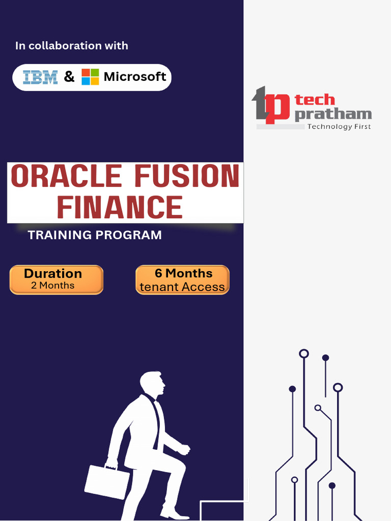 Oracle Fusion Finance Training Program | PDF | Accounts Payable ...