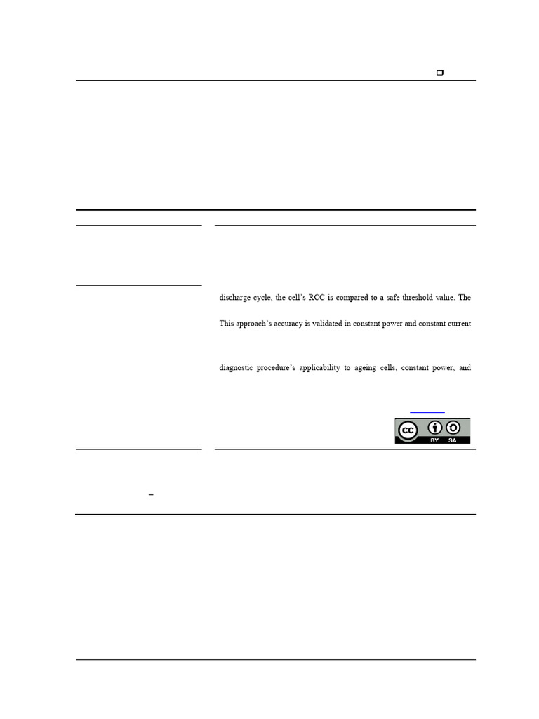 Micro Short Circuit Diagnosis in Li-Ion Cells | PDF | Lithium Ion ...