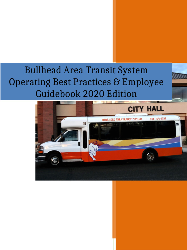 Bullhead Area Transit System Operating Policies Employee Guidebook ...