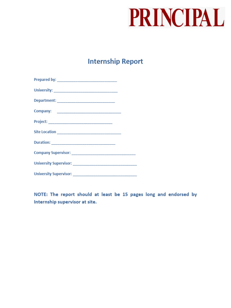 Internship Report on Construction Site | PDF | Internship | Job Hunting