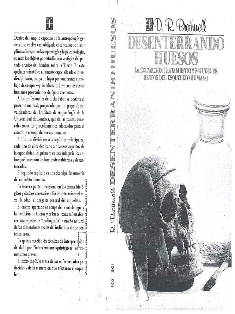 Brothwell 1987 Desenterrando Huesos PDF Free | PDF