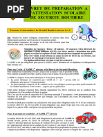 Entrainement ASSR1 | PDF | Sécurité routière | Transport