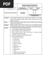 Spo Perawatan Catheter Vena Central (CVC) | PDF