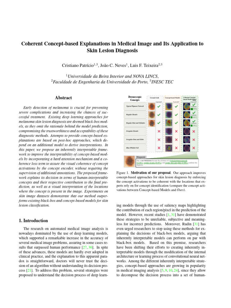 14 Coherent Concept-Based Explanations in Medical Image and Its ...