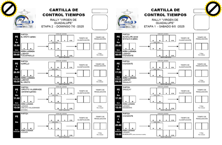 Control de Tiempos Oficio Adev Descar | PDF