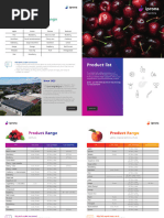 2020 Brix Values of Single Strength Juices | PDF | Fruit | Plants