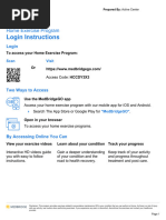 Hep2Go Home Exercise Program Guide | PDF | Anatomical Terms Of Motion ...