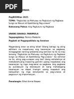 Ang Mahiwagang Byulin | PDF