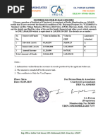 Sample Bank Balance Certificate | PDF