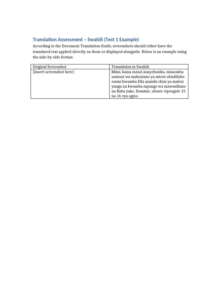 Test1 Side by Side Example | PDF