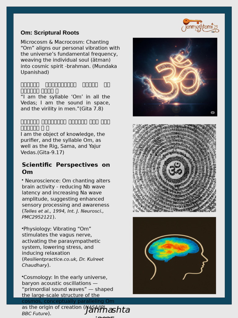 The Cosmic Significance of Om Sound | PDF