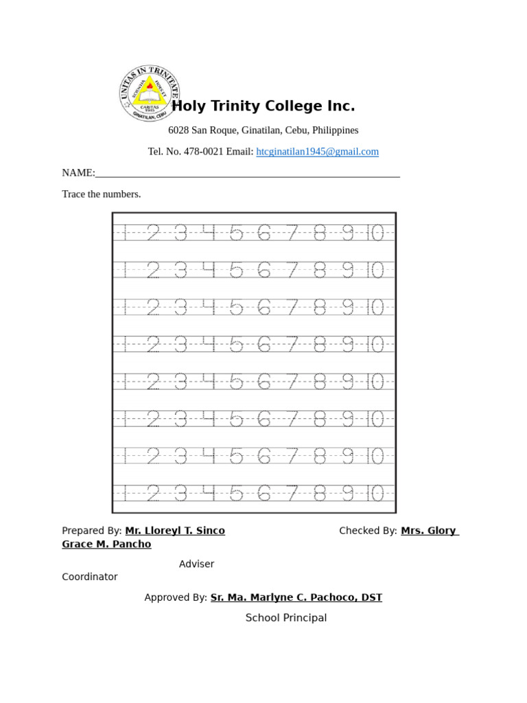 Pre School Module Math Final (1) | PDF