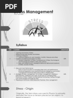 Stress Management Project Overview | PDF | Coping (Psychology) | Stress ...