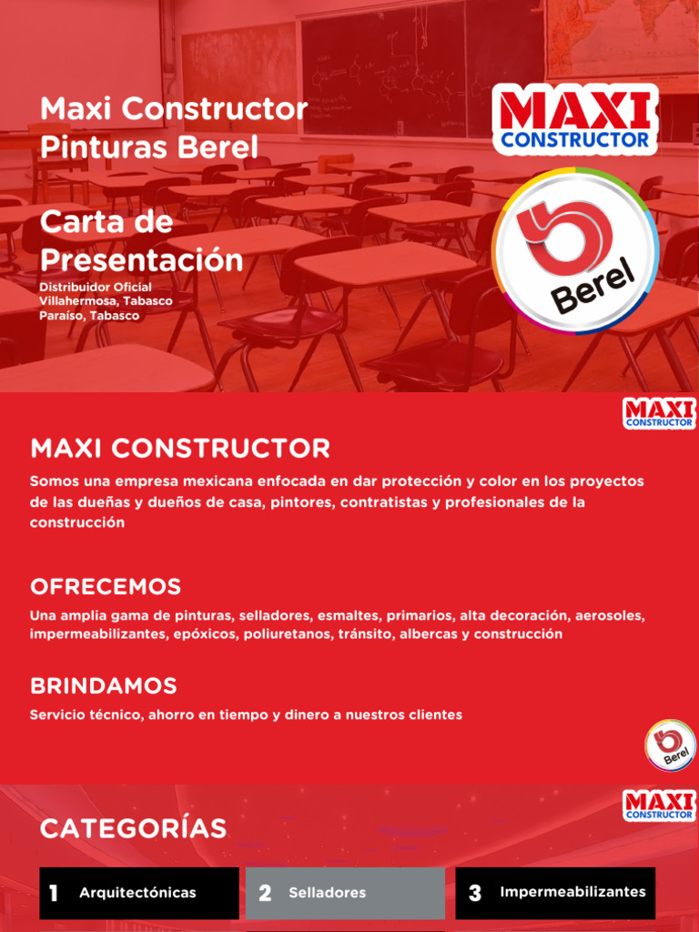 Carta de Presentaci N Maxi Constructor Berel 1749087683 | PDF