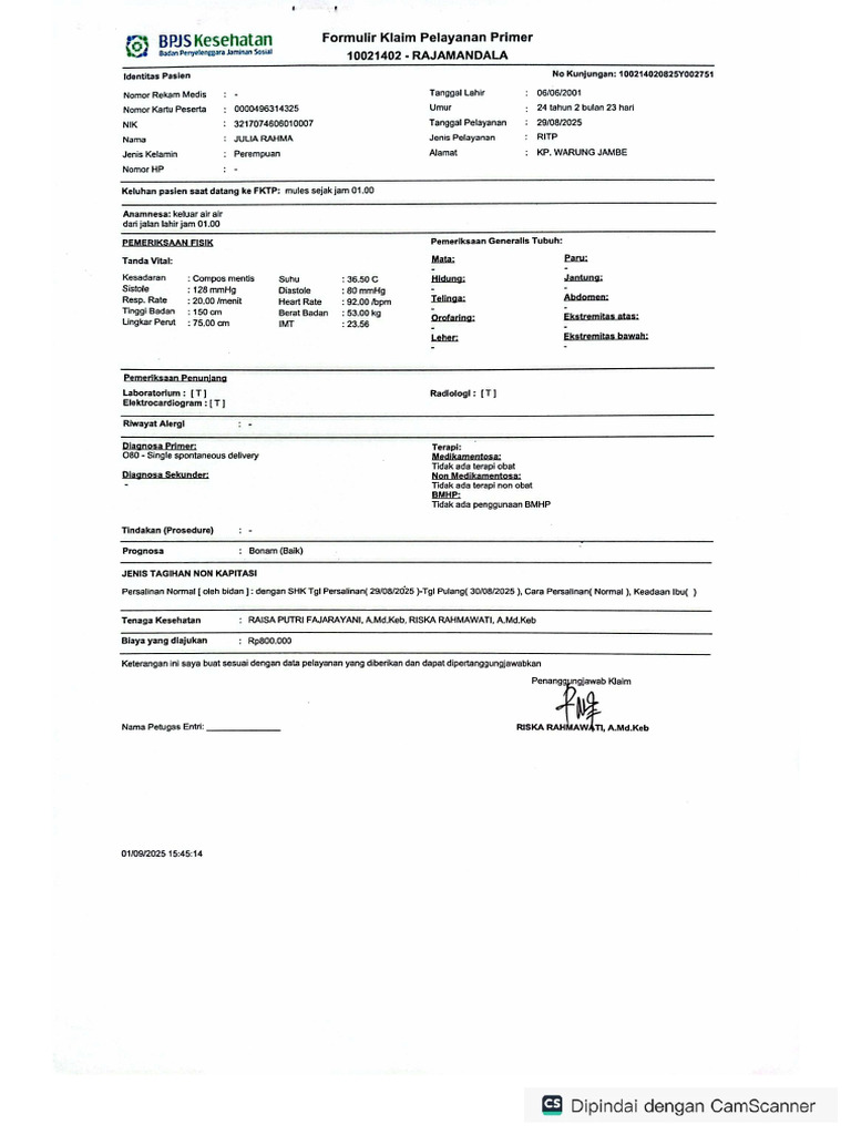 04-09-2025 Julia Rahma Partus | PDF