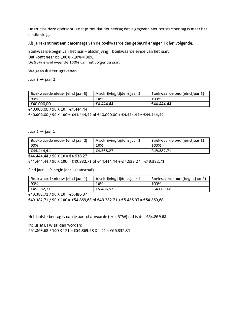 Afschrijving Vraag 2 | PDF