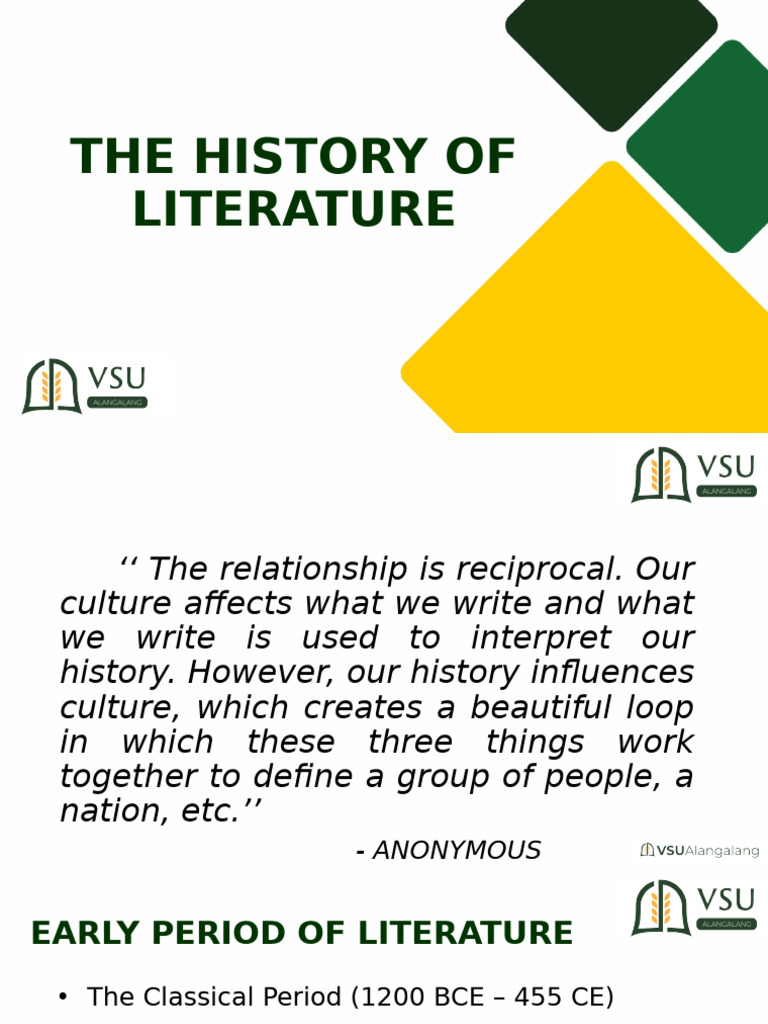 Key Literary Periods and Influences | PDF