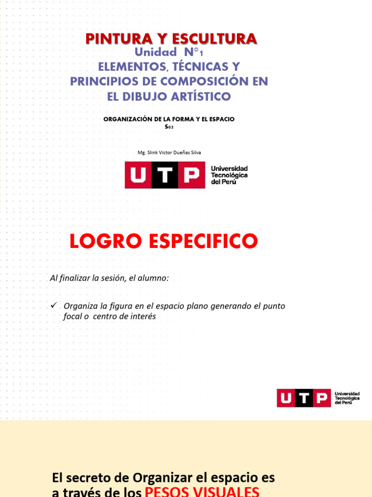 Composición en Dibujo Artístico: Peso Visual | PDF | Composición (artes ...