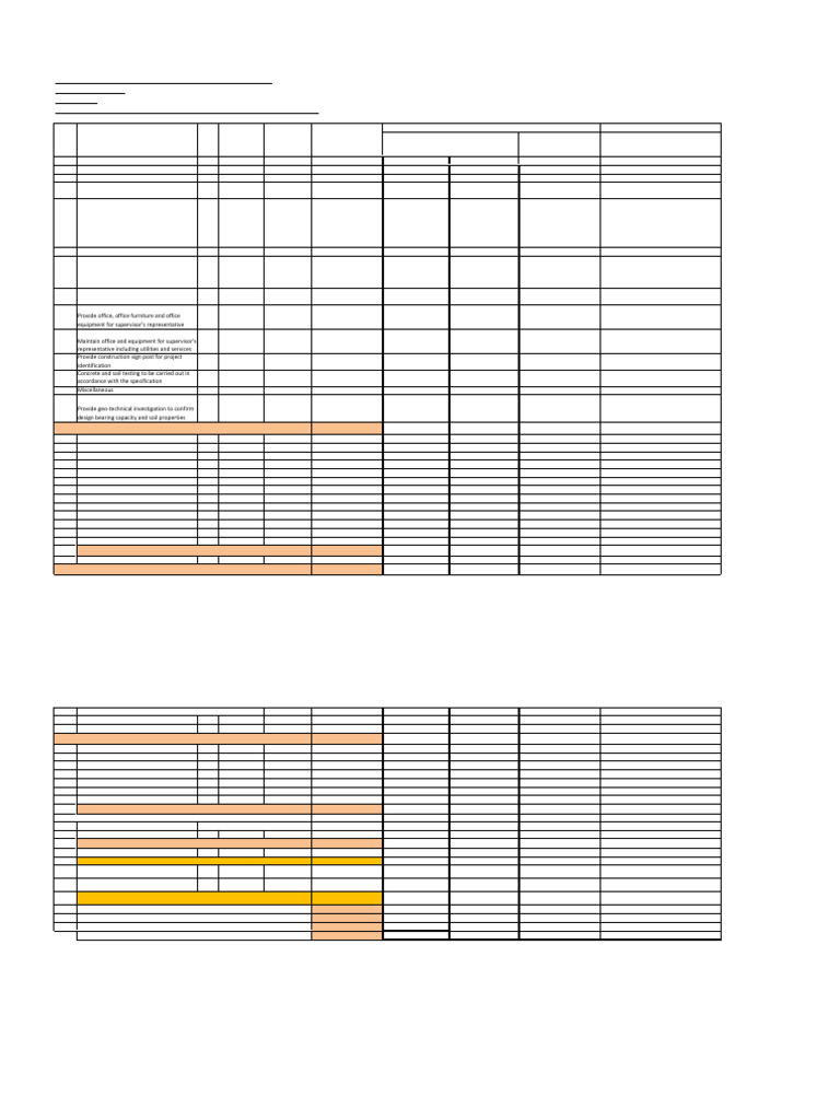 Advance Payment Schedule for ABR Structure | PDF