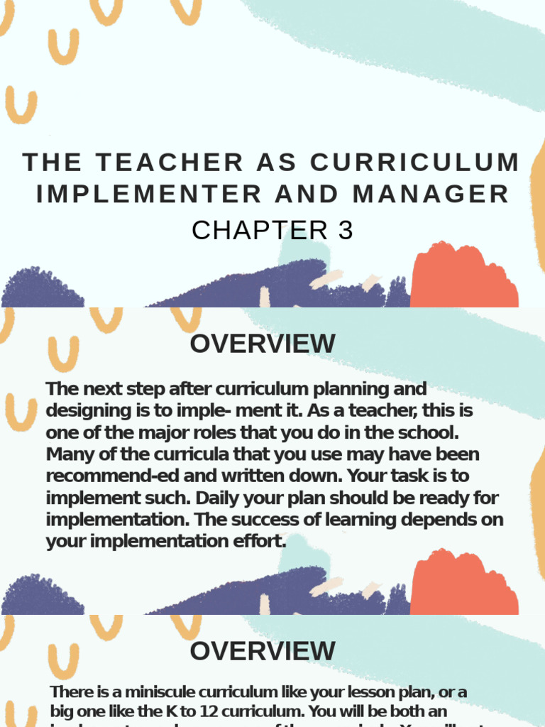 Curriculum Implementation Strategies | PDF | Curriculum | Learning