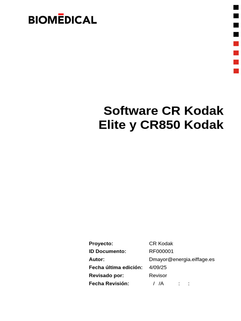 Software CR Kodak Elite - Kodak CR850 | PDF | Apoyo | Archivo de ...