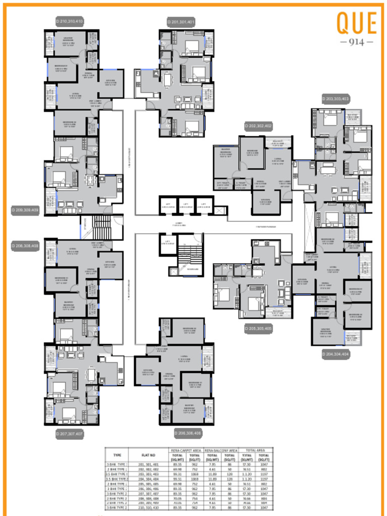 Wing D Floor Plan Details | PDF | Home | Room