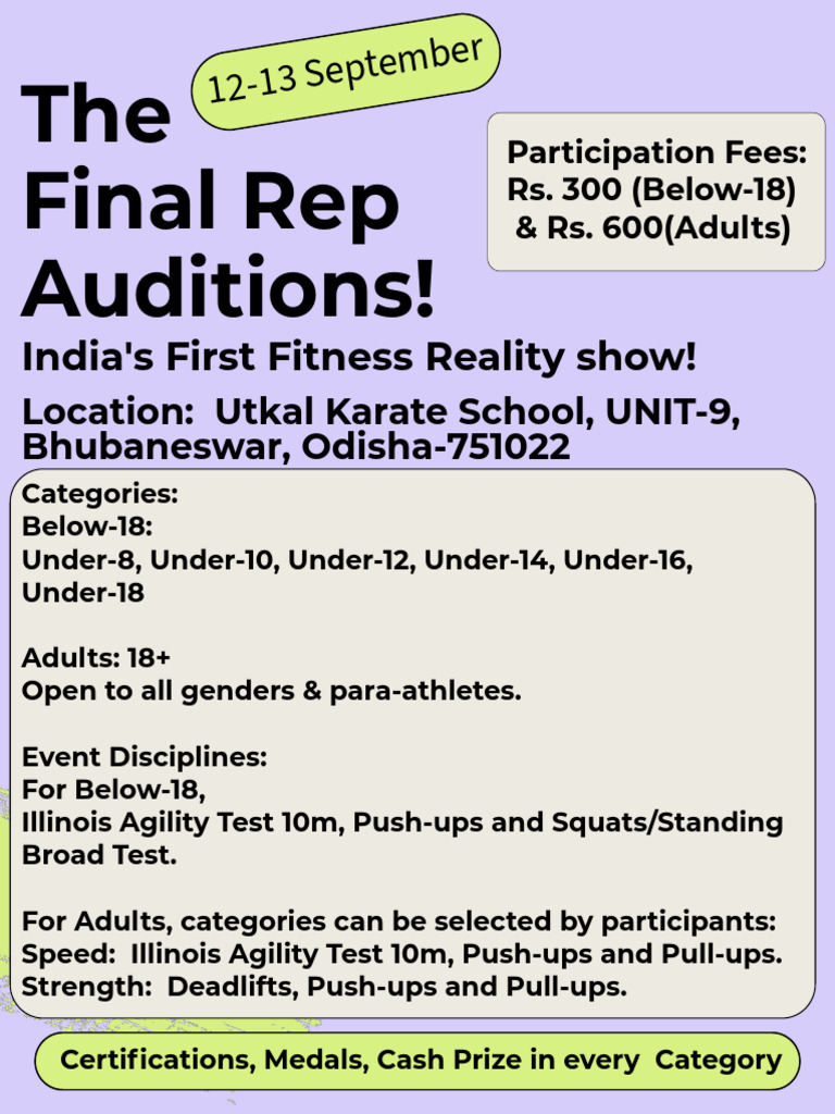 Final Rep Entry Flyer | PDF