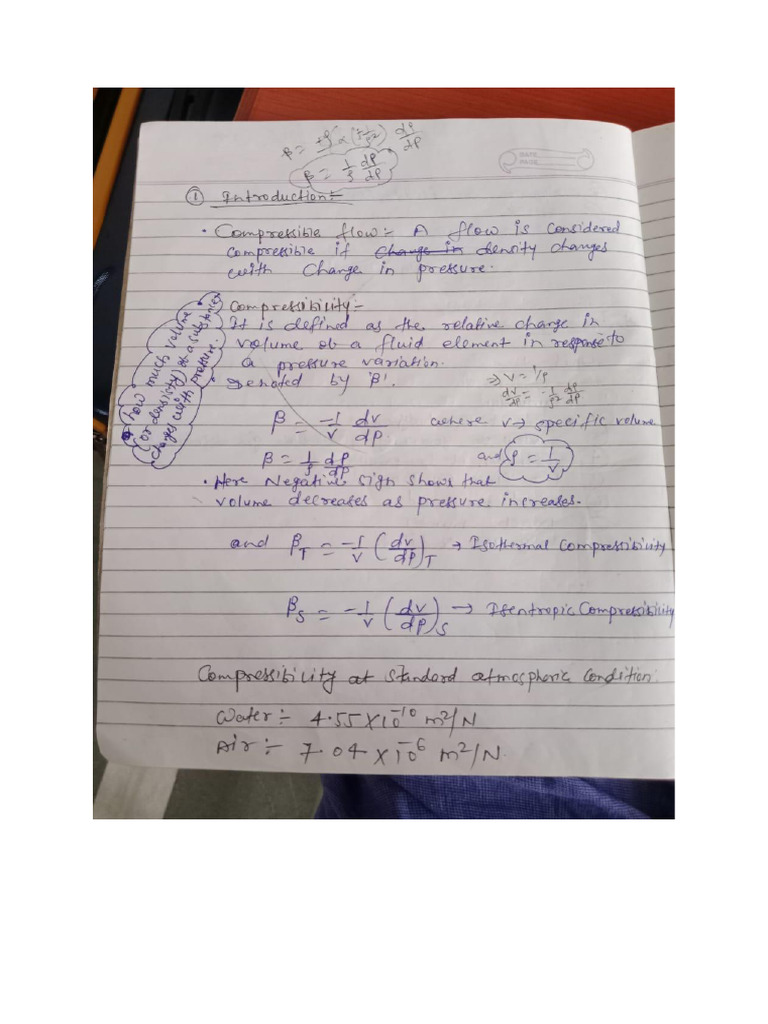 Introduction To Compressible Flow | PDF