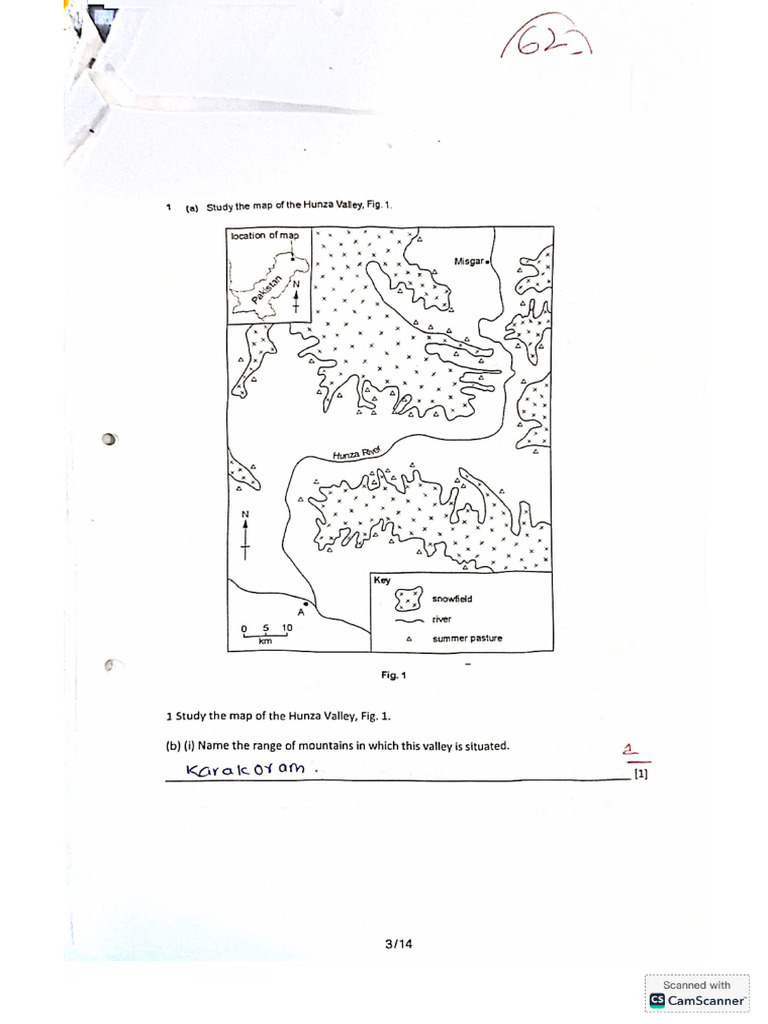Pakistan Geography Sample Paper Solved | PDF