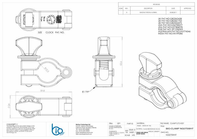 WD Bioclamp TD 0534 en | PDF