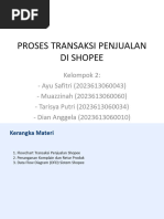 Flowchart Perusahaan Shopee | PDF