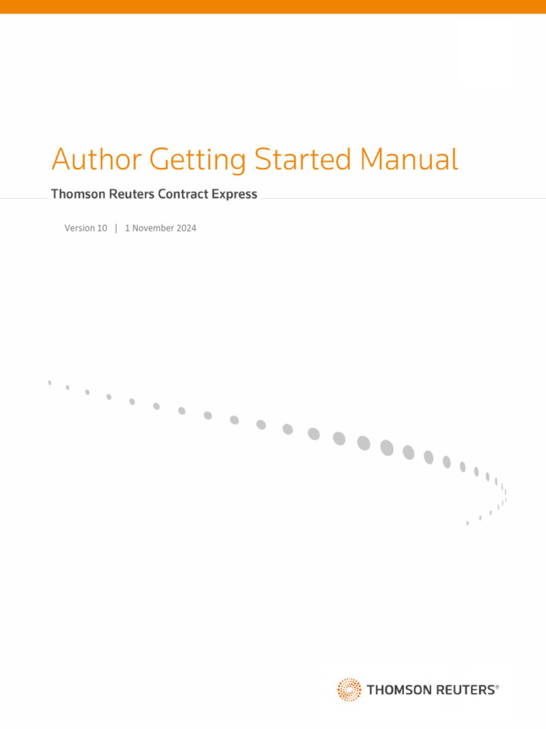 ContractExpress Author Getting Started Manual | PDF | Microsoft Word ...