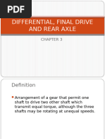 Types and Functions of Final Drives | PDF | Axle | Gear