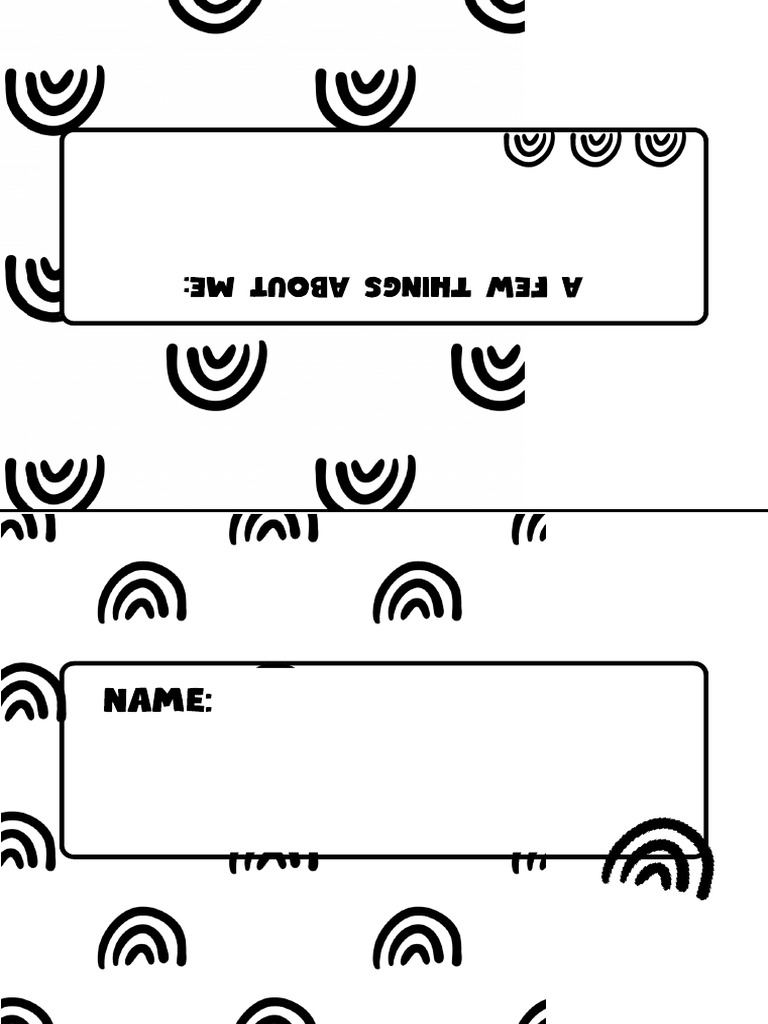 Student Name Card | PDF