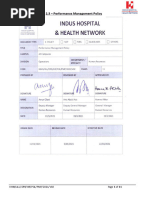 HSE Performance Achievement Template | PDF | Goal | Policy