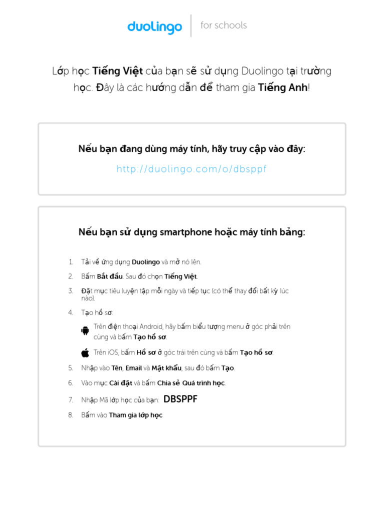 Duolingo Classroom PDF | PDF