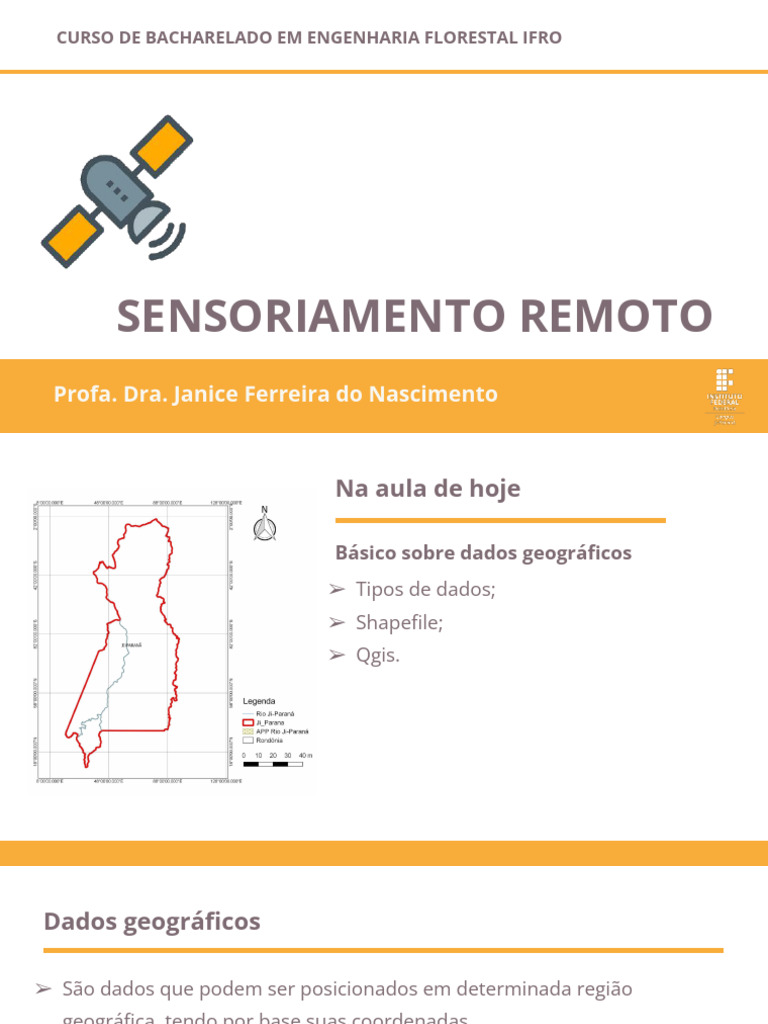 Introdução ao Sensoriamento Remoto e QGIS | PDF