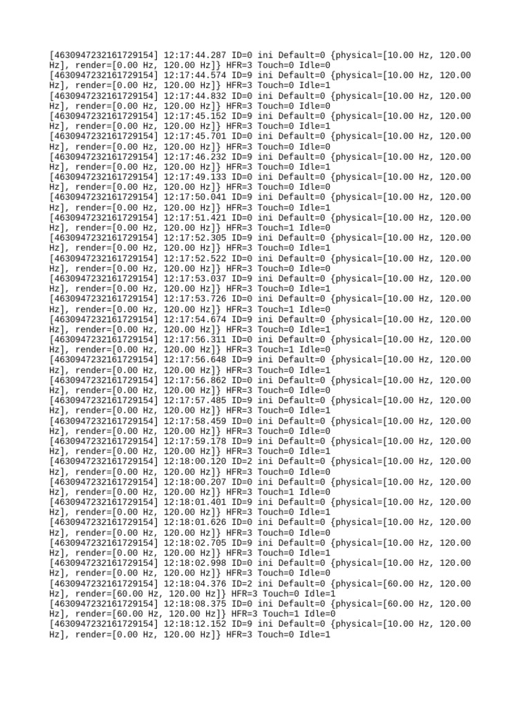 Device Performance Log Analysis | PDF