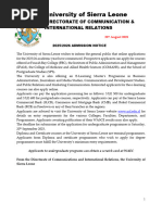 UPNG External Application Form 2026 | PDF | Bachelor's Degree | Science