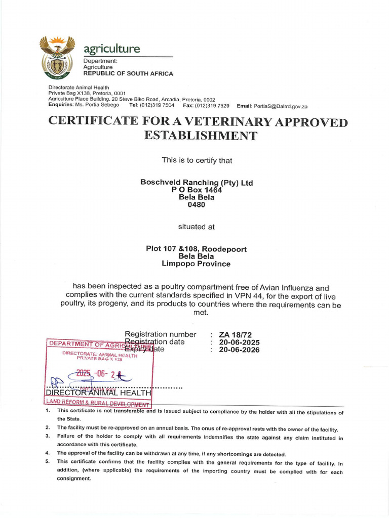 Export Permit 2025-2026 | PDF