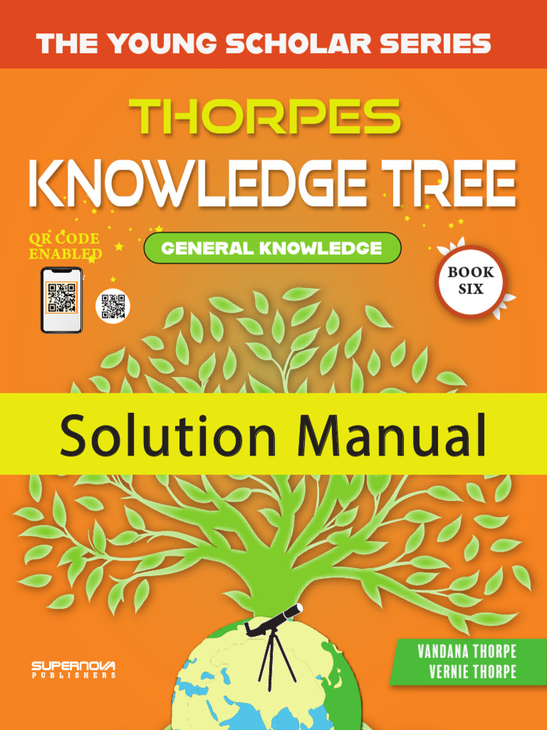 Knowledge Tree Book 6 Answer Keys | PDF | Learning