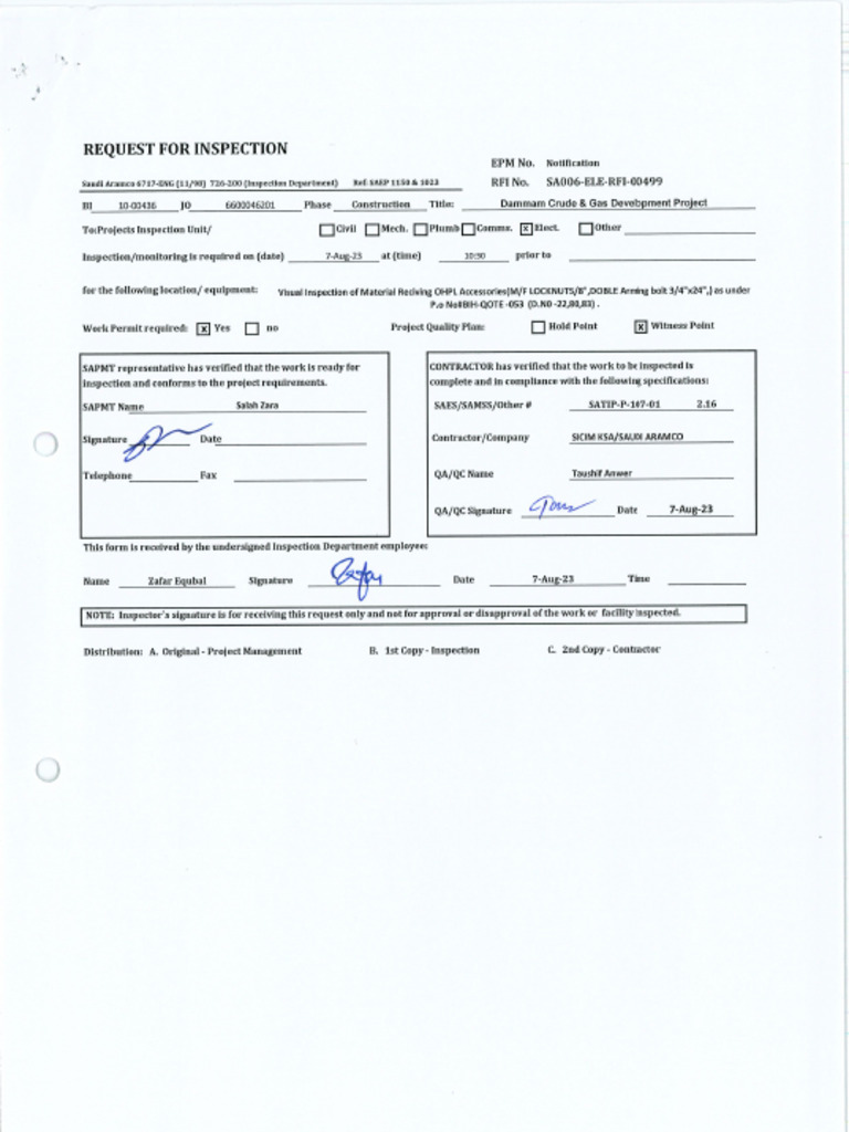 Sa006 Ele Rfi 00499 | PDF