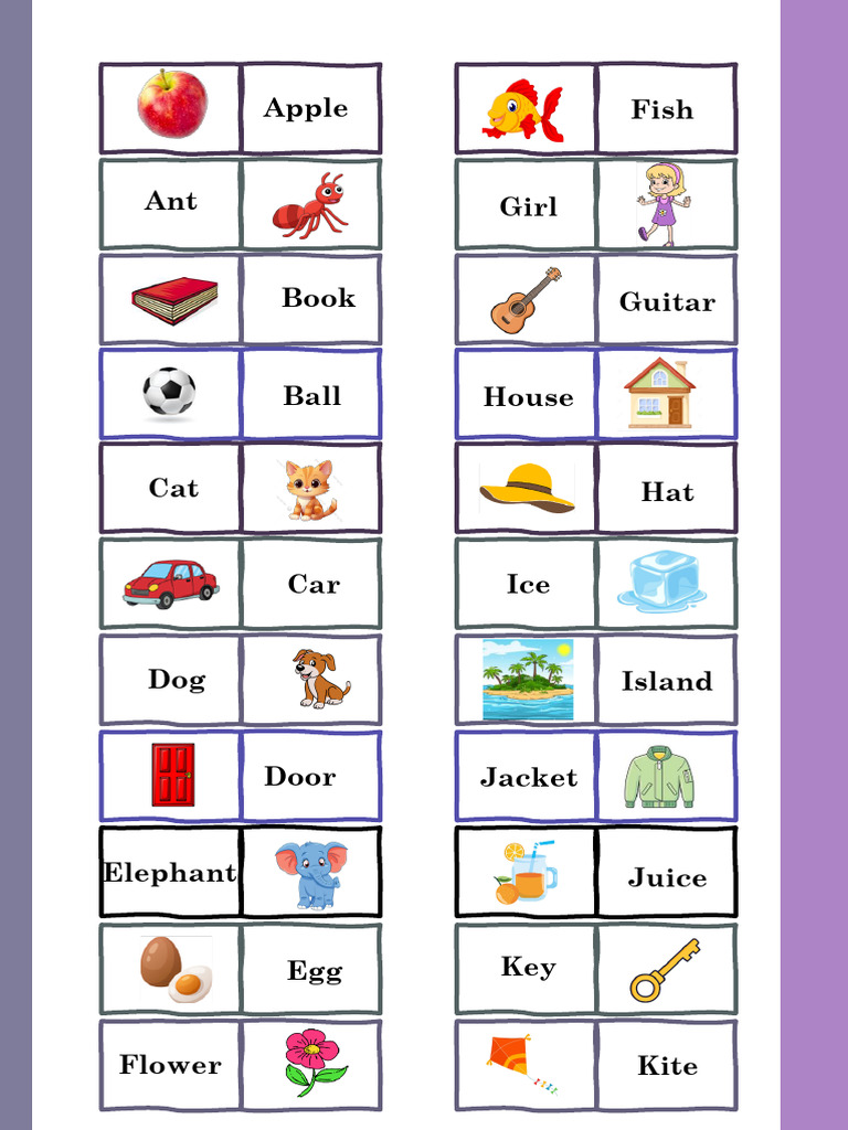 ABC Words | PDF