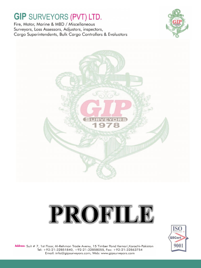 GIP Surveyors: Marine & Industrial Services | PDF | Nondestructive Testing