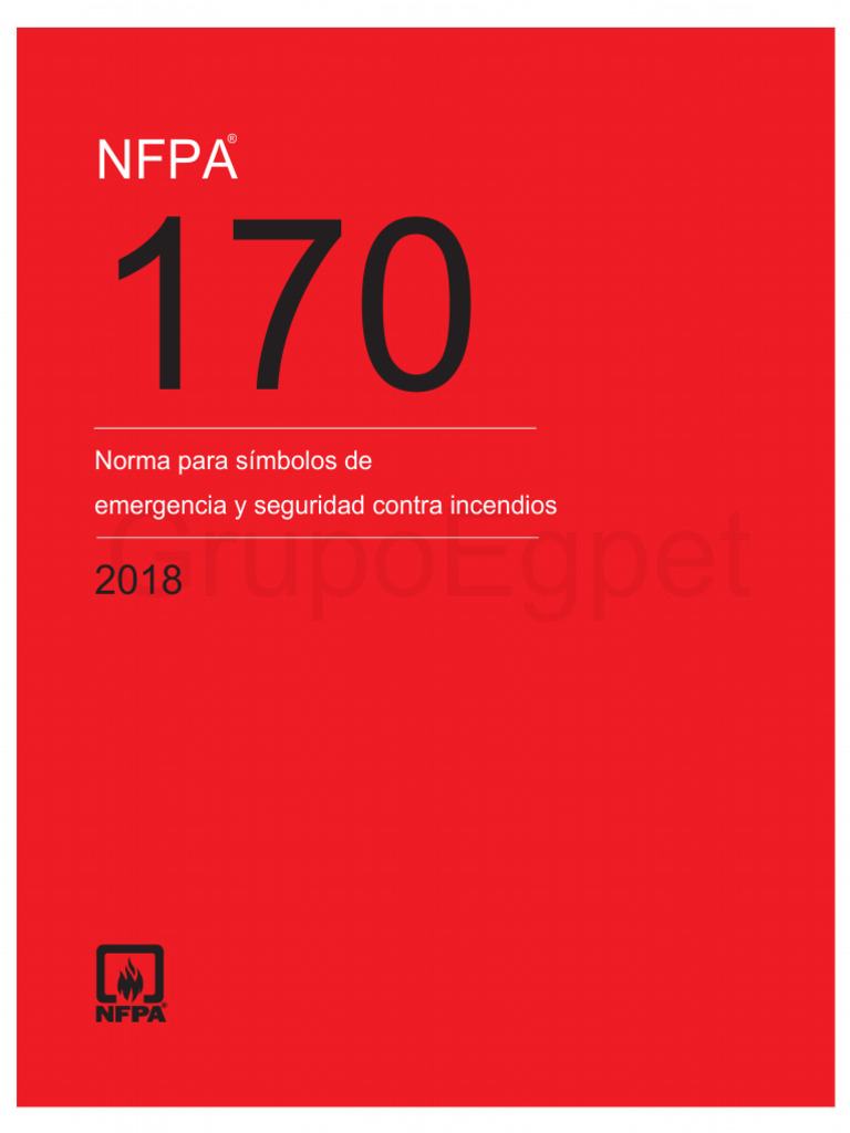 Nfpa 170 2018 - Es | PDF | Verde | Rojo