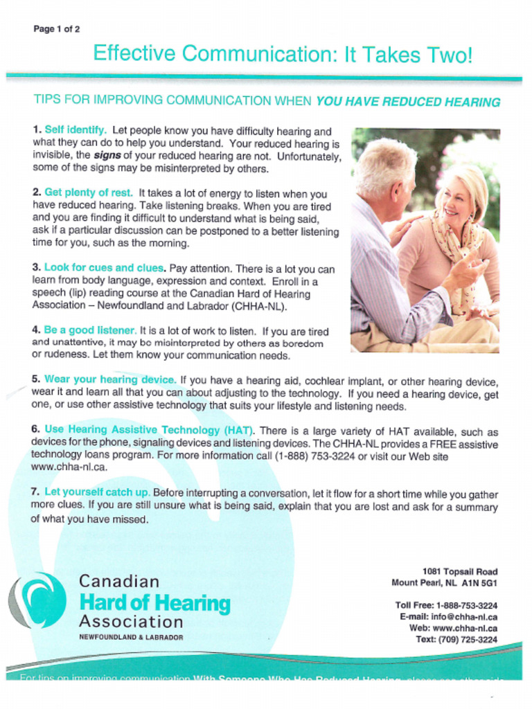 Communication Tips (Scanned) | PDF