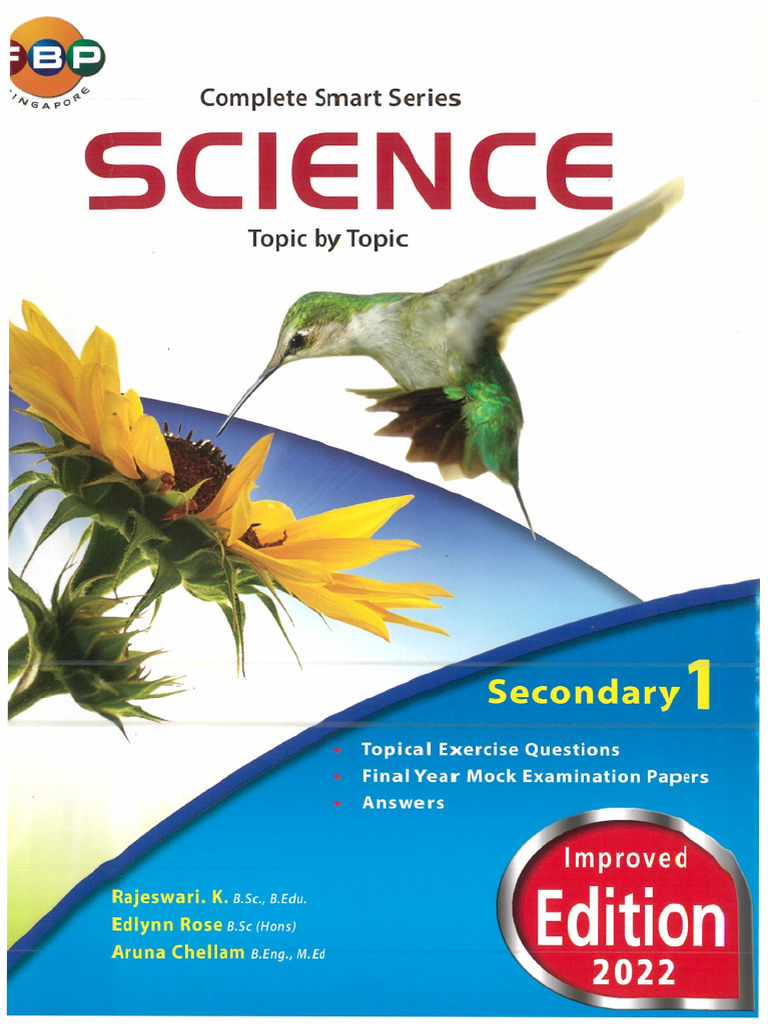 Sec 1 Science Topic by Topic BK B | PDF