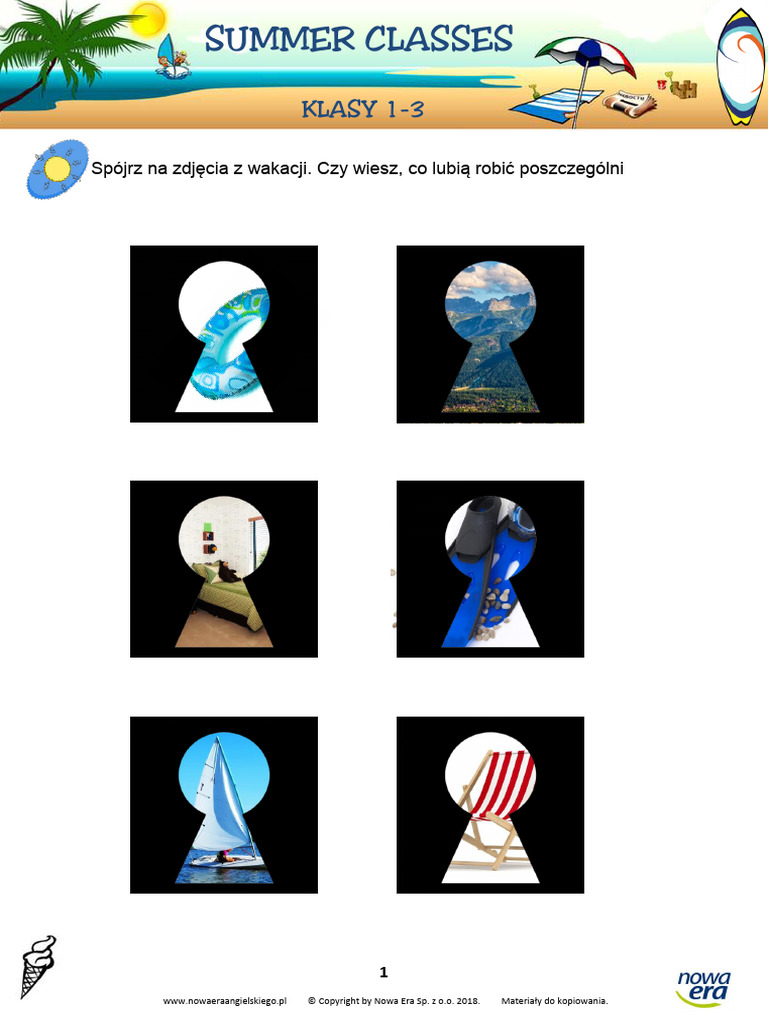 Hello Explorer Summer Classes Dla Klas 1 3 | PDF